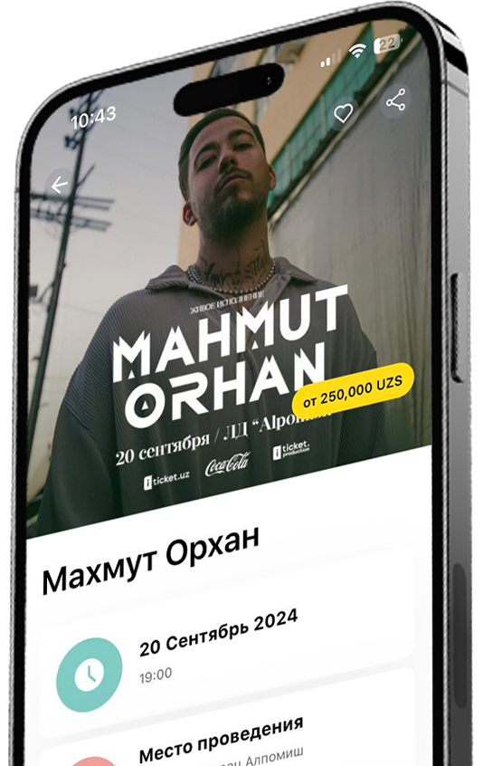 iTicket.UZ — Onlayn chiptalar sotuvi